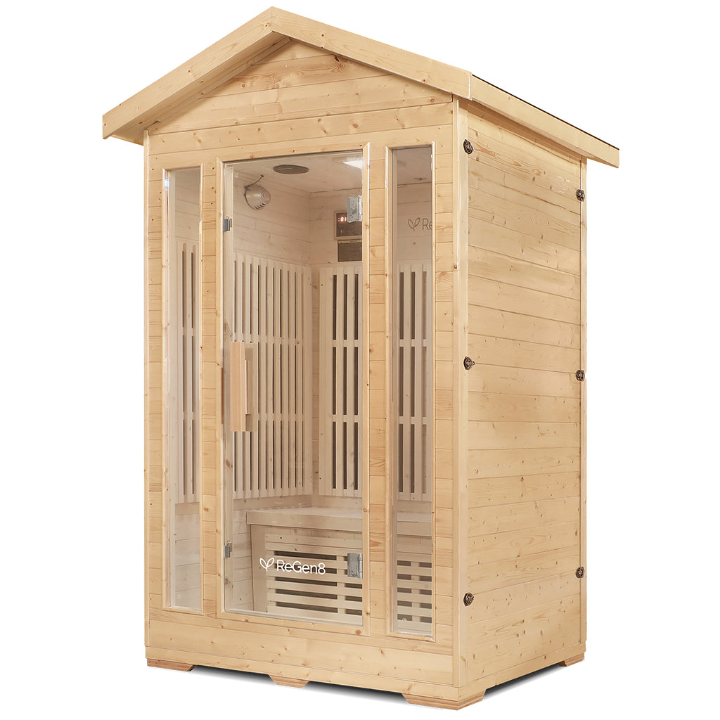 ReGen8 Duo Outdoor – 2 Person Infrared Sauna | ActiveGo