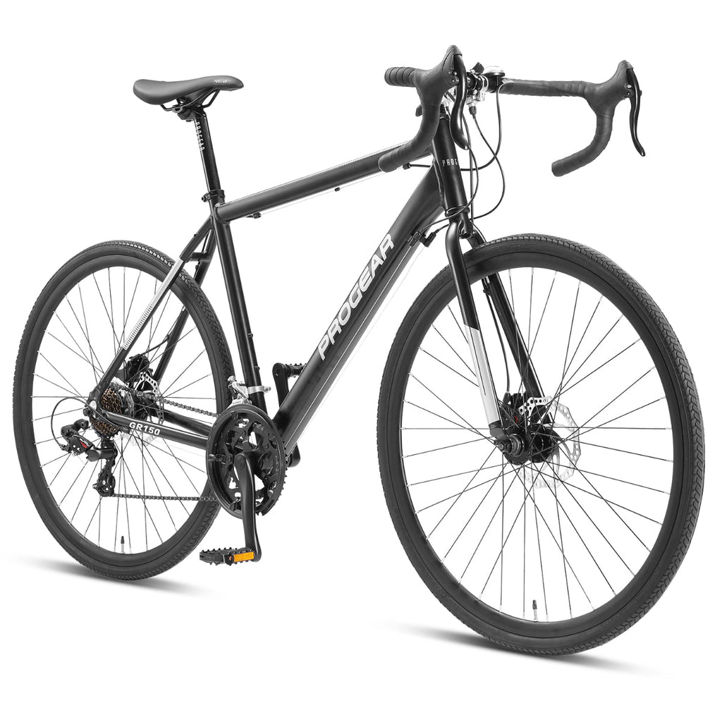 Progear GR-150 V1 Gravel/Adventure Road Bike Black M/L/XL | ActiveGo