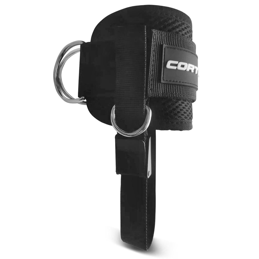 CORTEX Premium Ankle Strap Cuff Cable Pulley Attachment Pair nylon ...
