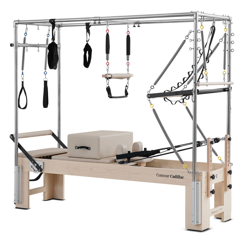Lifespan Fitness Contour Cadillac Pilates Reformer with Trapeze Table ...