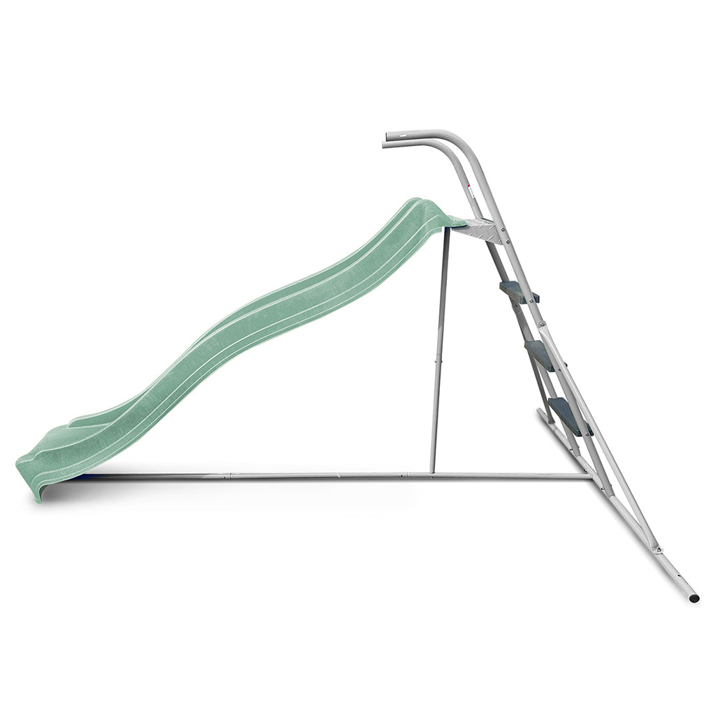 2.2m Slippery Slide With Pastel Green Slide | ActiveGo