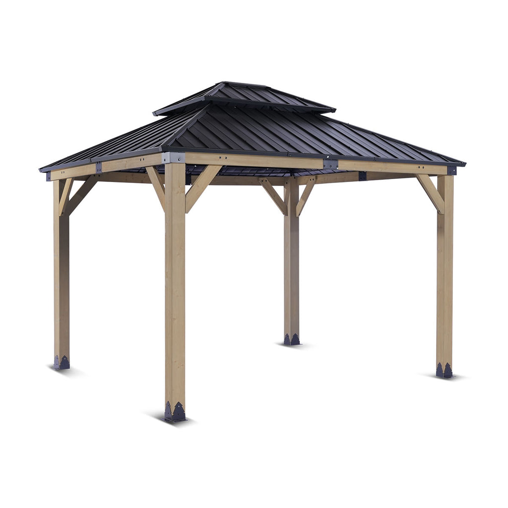Yardtopia Maryborough AU ENGINEERED 3m x 3m Timber & Steel Gazebo ...