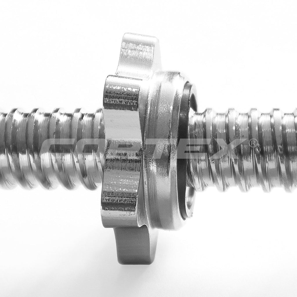 CORTEX Standard Spin Lock Collar Pair Fits 25Mm Barbells And Bars ...