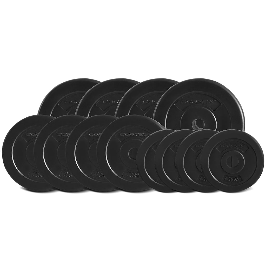 CORTEX 40kg EnduraShell Dumbbell Weight Set | ActiveGo